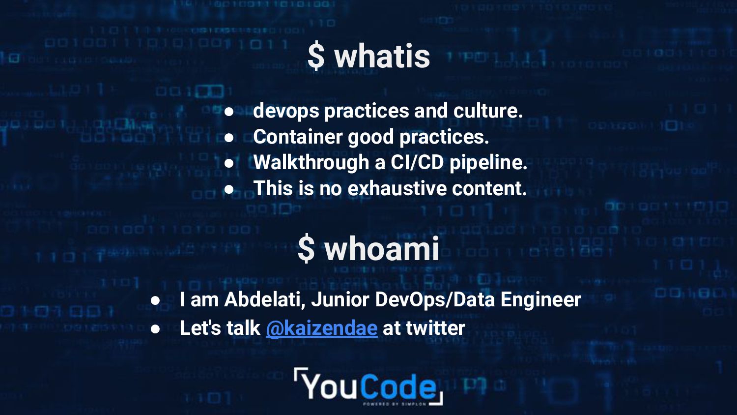 Devops Practices Speaker Deck