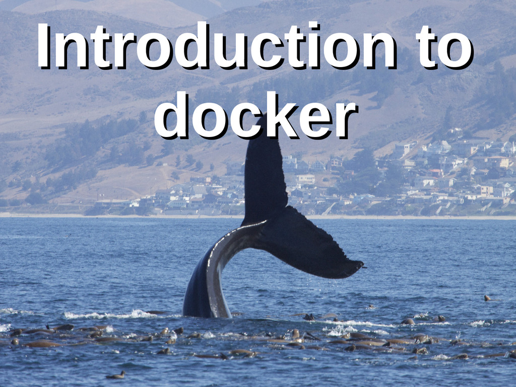Introduction to docker - Speaker Deck