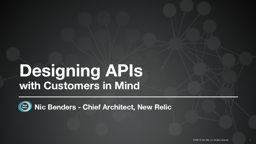 Designing APIs - Speaker Deck