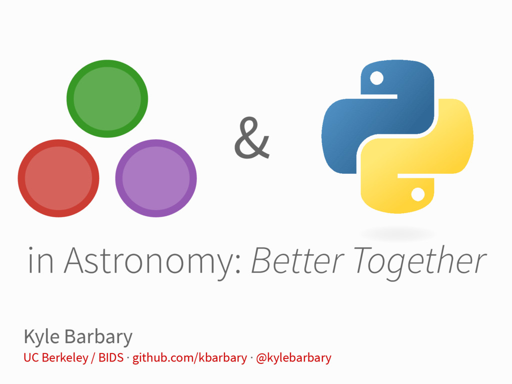 Julia and Python in Astronomy: Better Together - Speaker Deck