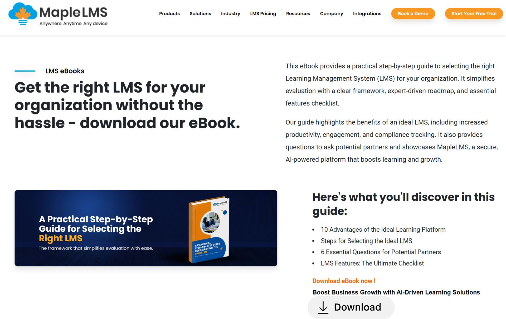 Struggling to Pick the Right LMS? Download This Step-by-Step Guide - Speaker Deck