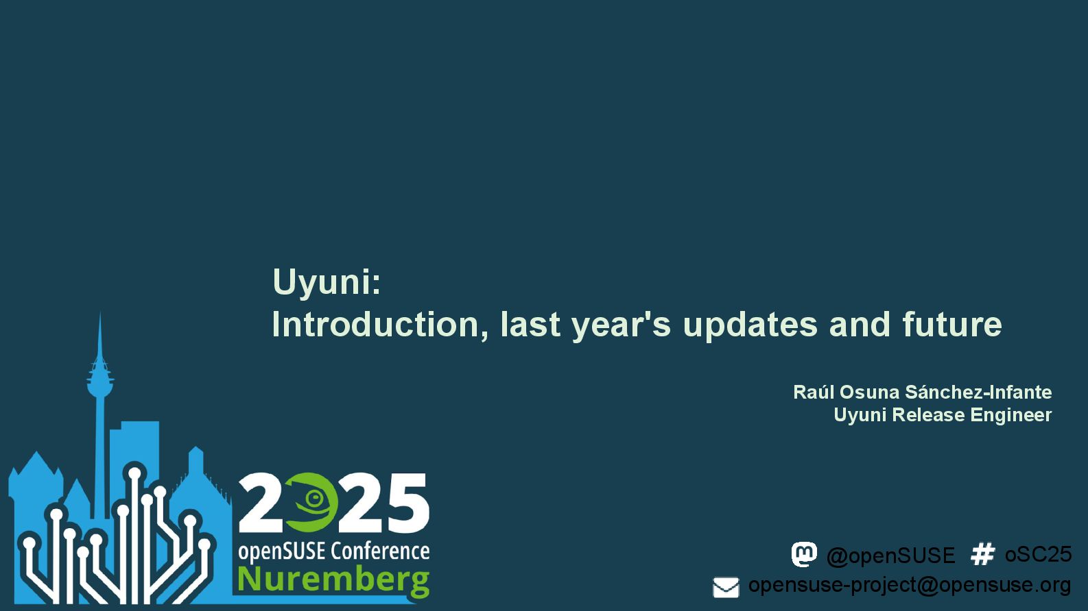 Uyuni - openSUSE Conference 2025 - Speaker Deck