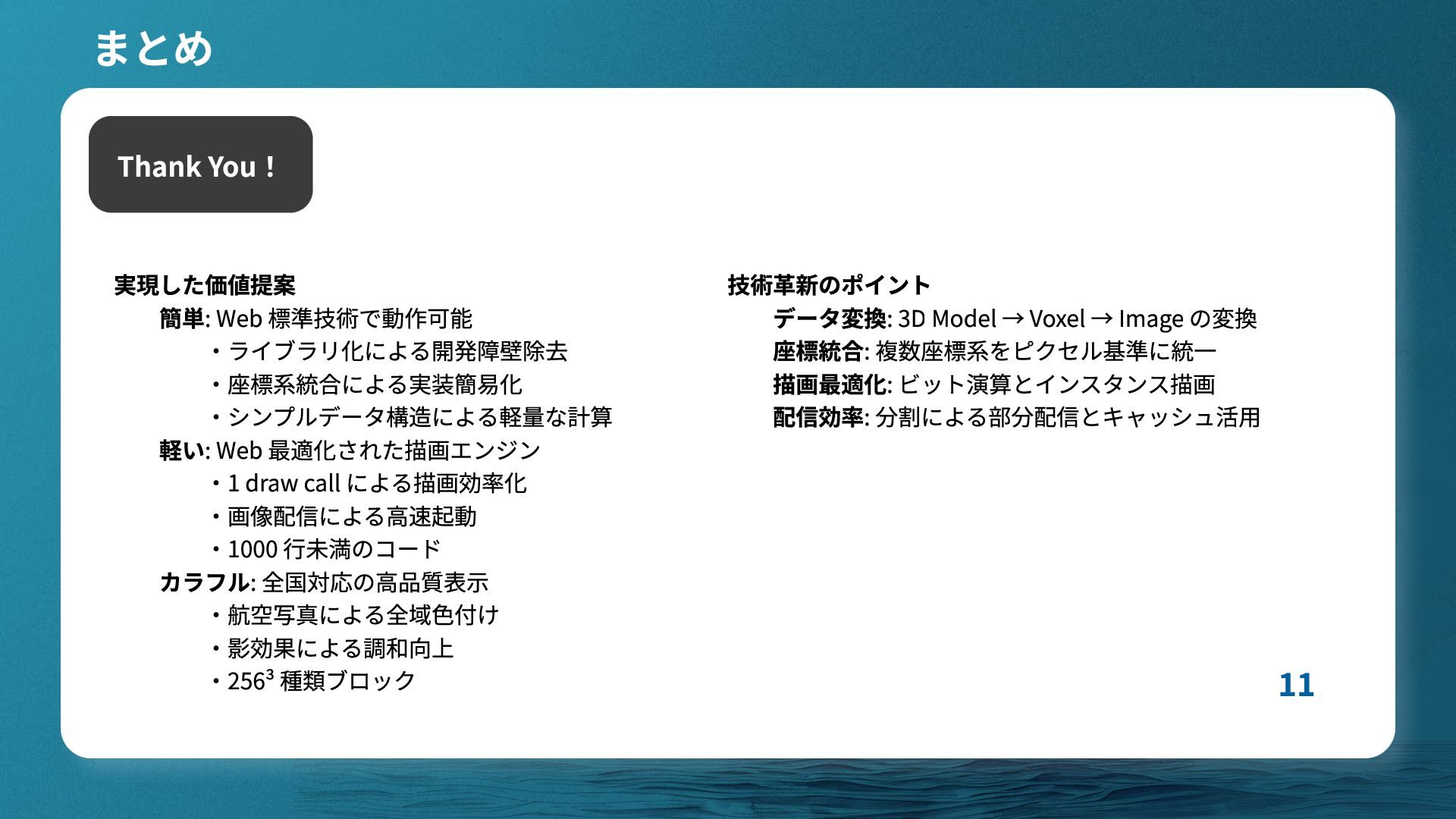 No.10_簡単！軽くてカラフルな Voxelized Game Engine - Speaker Deck