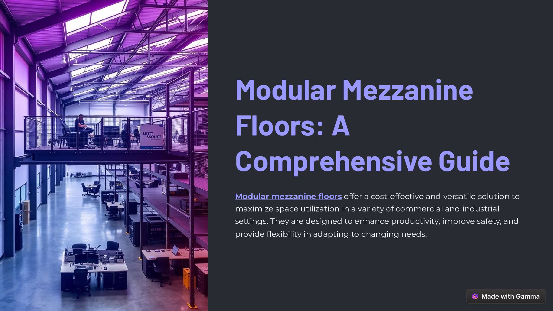 Modular-Mezzanine-Floors-A-Comprehensive-Guide.pdf - Speaker Deck