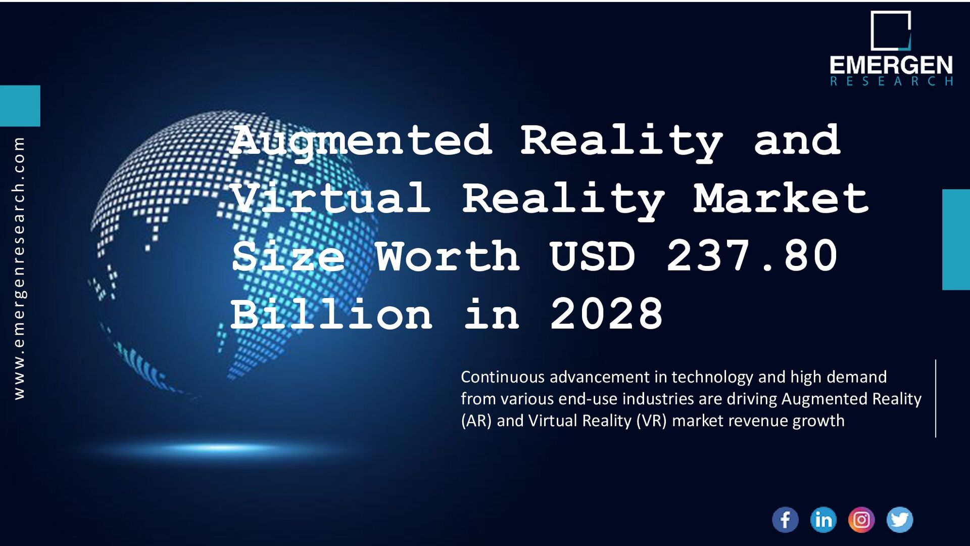 Augmented Reality and Virtual Reality Market - Speaker Deck