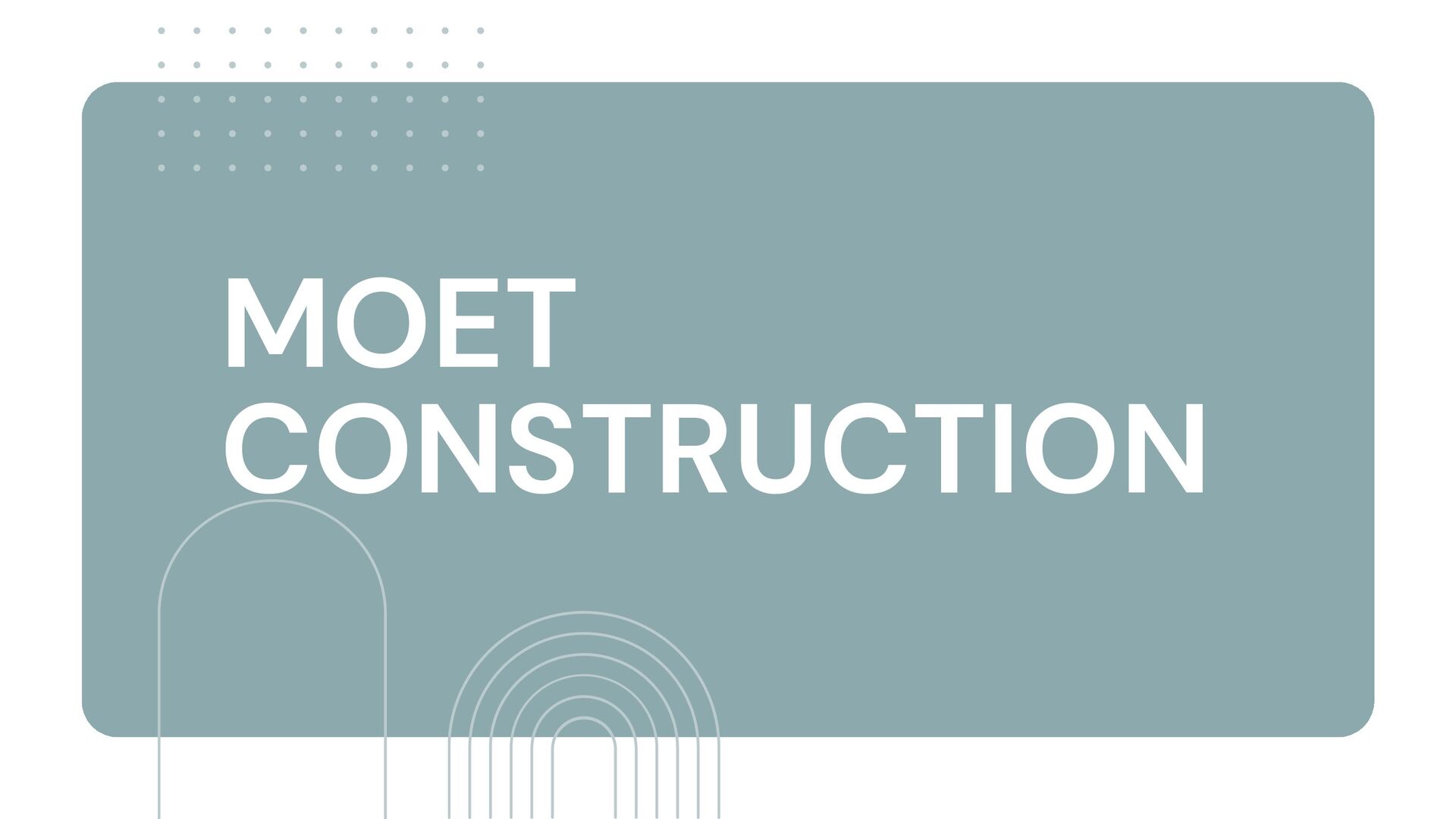 Services Offered by Moet Construction UK - Speaker Deck