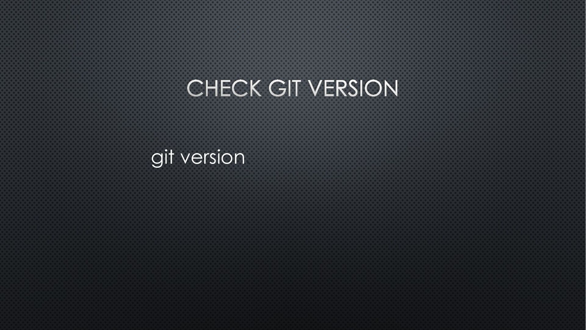 Git Terminal - Speaker Deck