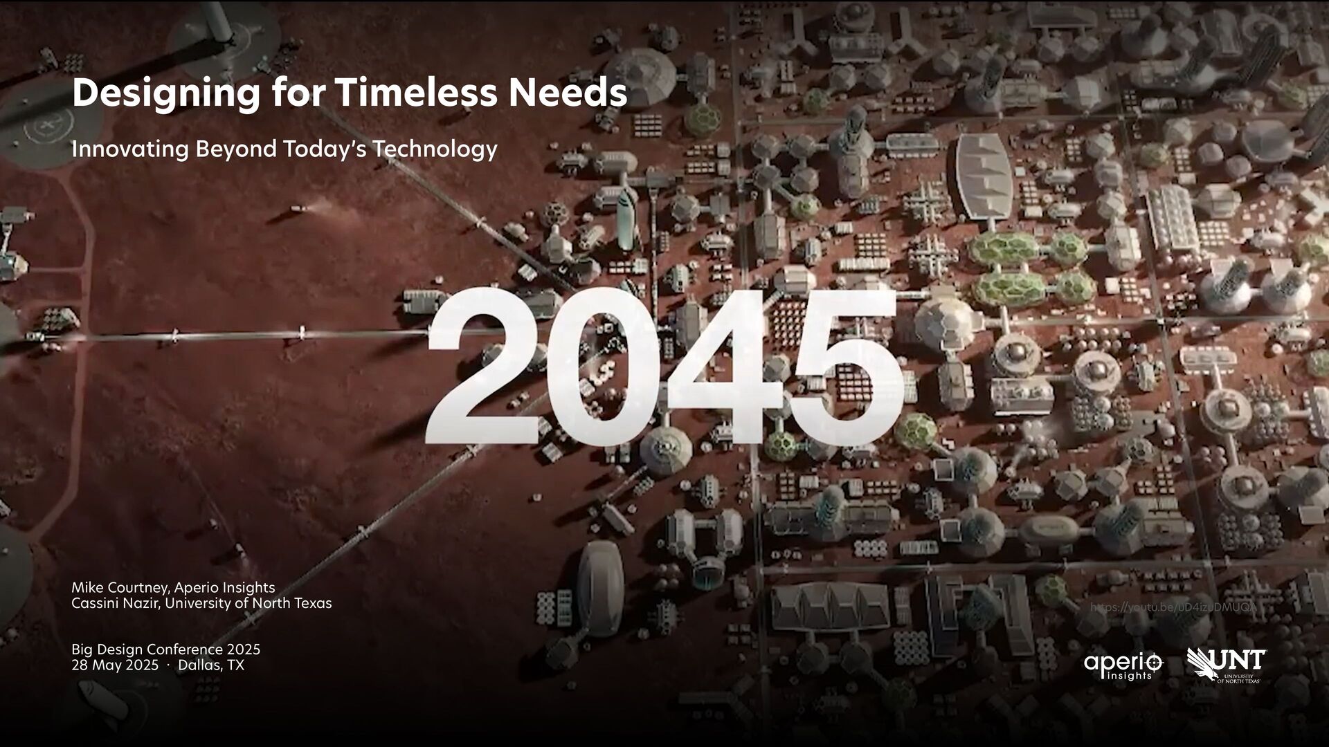 Designing for Timeless Needs - Speaker Deck