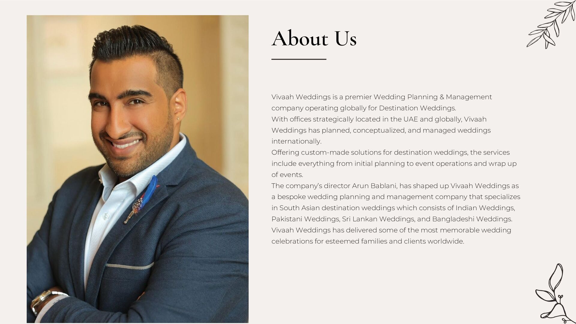Weddings Planners in UAE - Speaker Deck