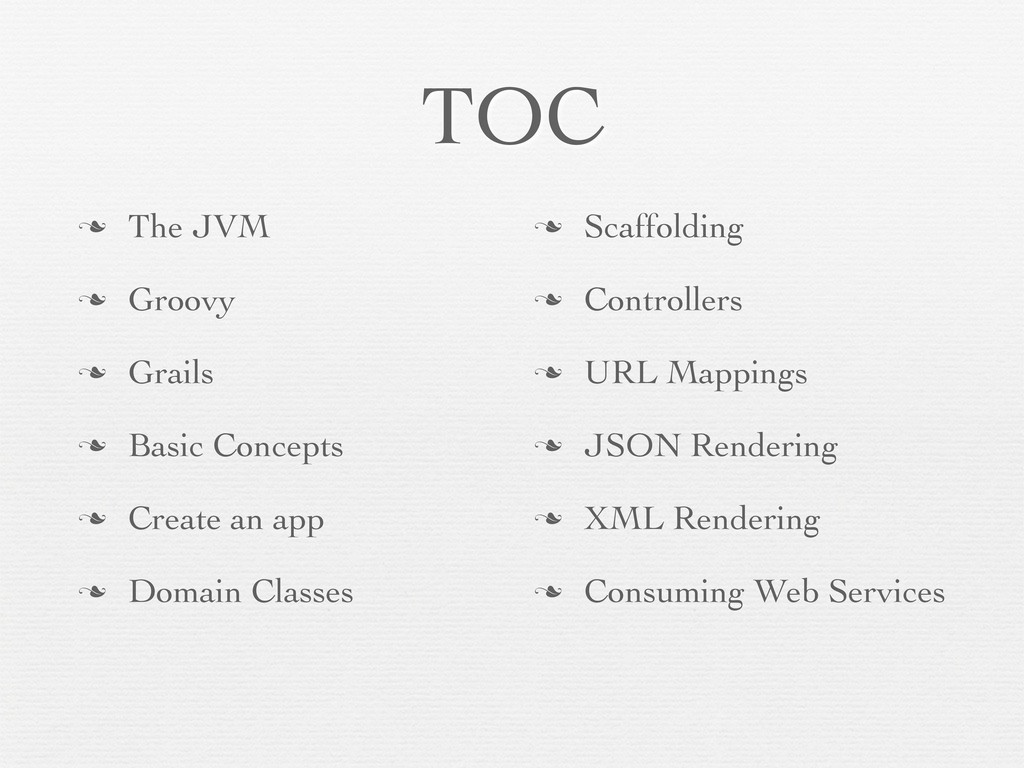 Grails Overview - Speaker Deck