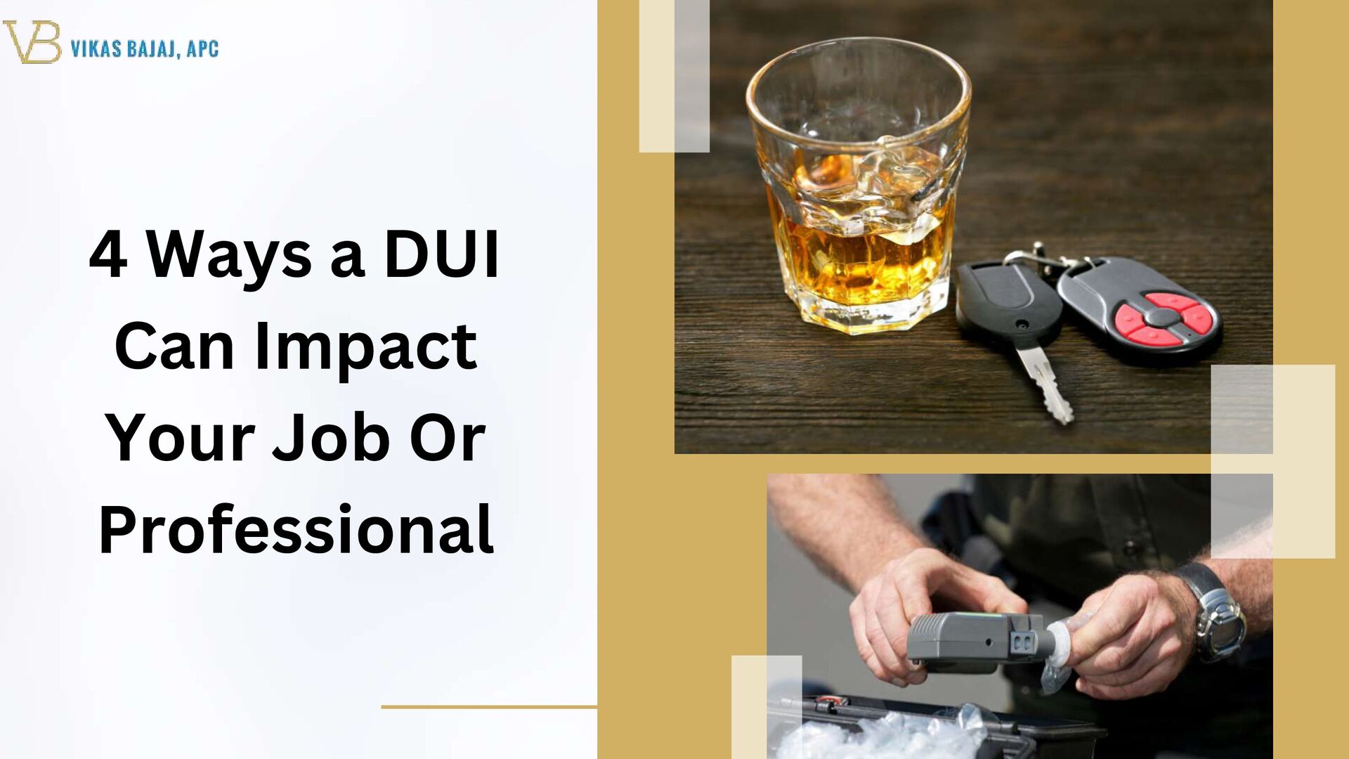4 Ways a DUI Can Impact Your Job Or Professional - Speaker Deck