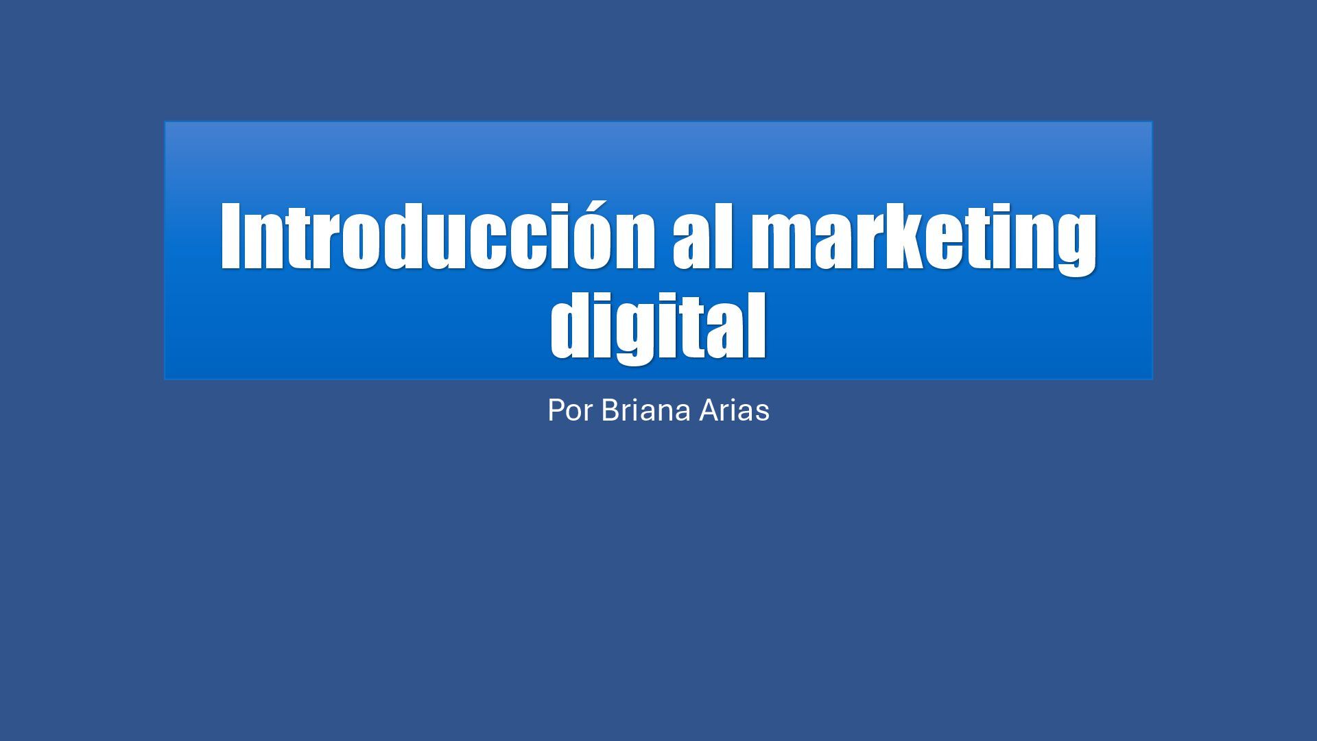 Materiales para marketing digital - Speaker Deck