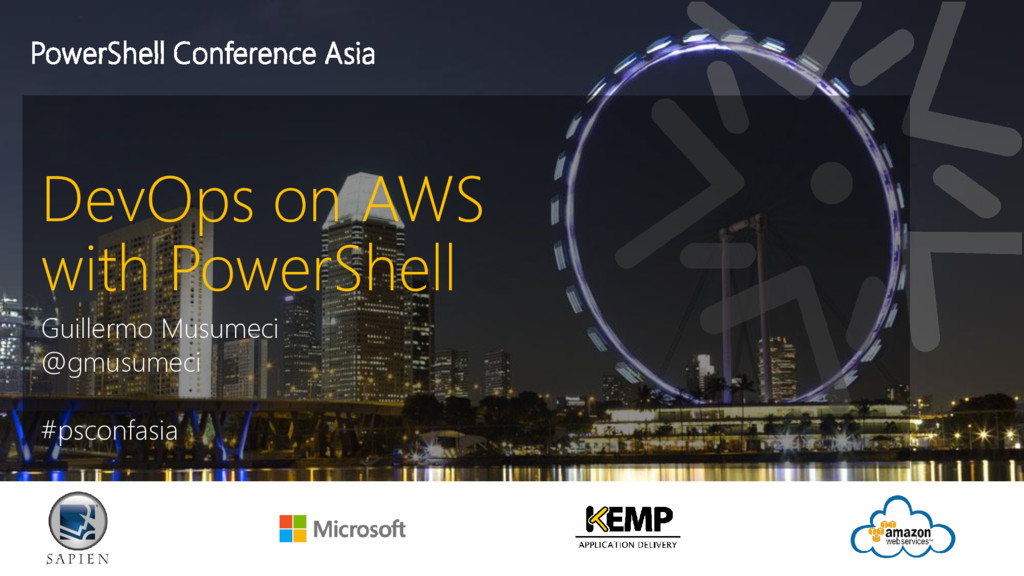 DevOps on AWS with PowerShell - Speaker Deck