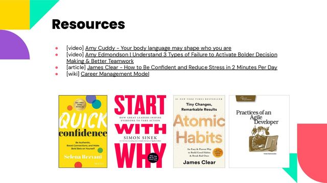 Self confidence in the face of failure - Speaker Deck