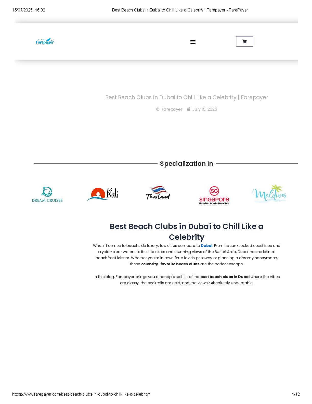 Best Beach Clubs in Dubai to Chill Like a Celebrity - Speaker Deck