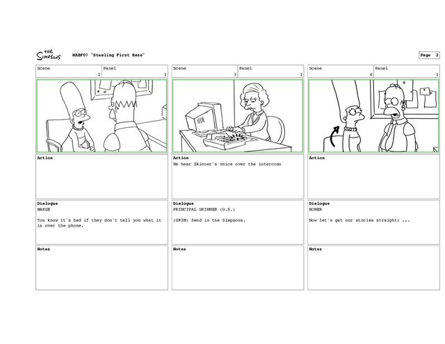 The Simpsons - Storyboard - Speaker Deck
