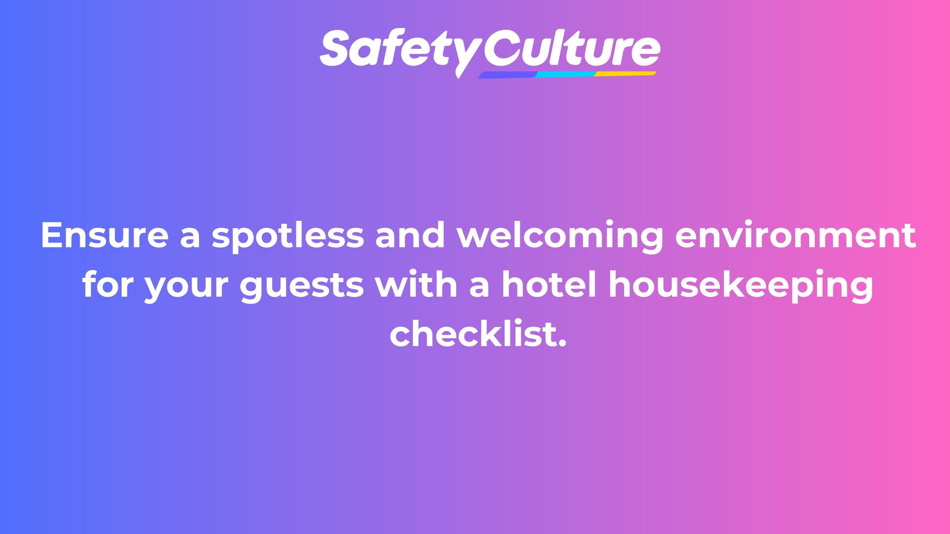 Essential Hotel Housekeeping Checklist for a Spotless Guest Experience ...