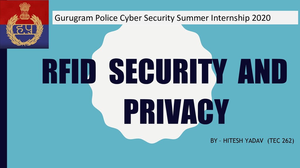RFID Security And Privacy Issues - Speaker Deck