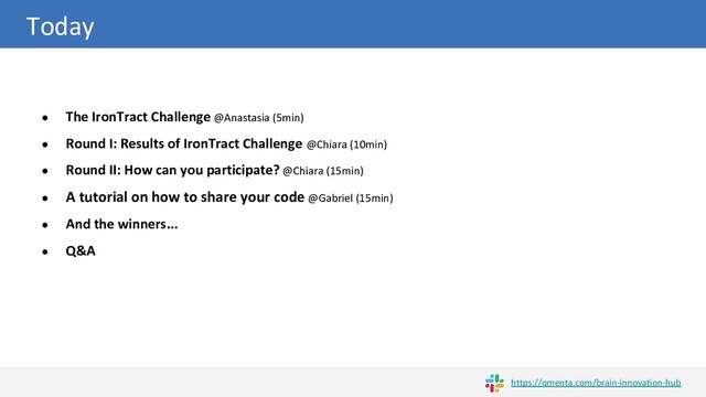 Live Event - IronTract Challenge - Speaker Deck