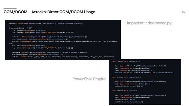 COM/DCOM: Forgotten Knowledge - Speaker Deck