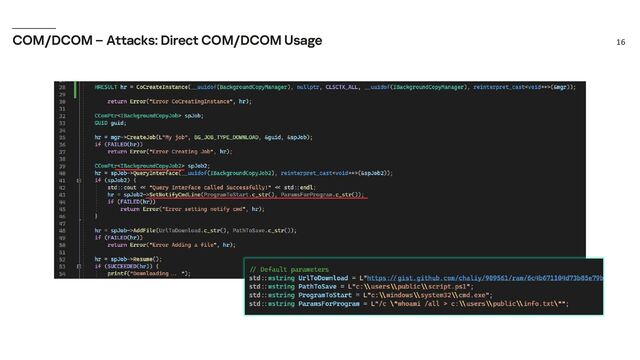 COM/DCOM: Forgotten Knowledge - Speaker Deck