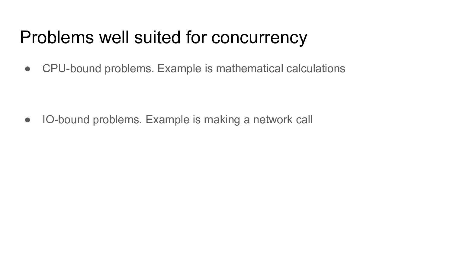 The Three Concurrency Patterns: Which One to Choose? - Speaker Deck