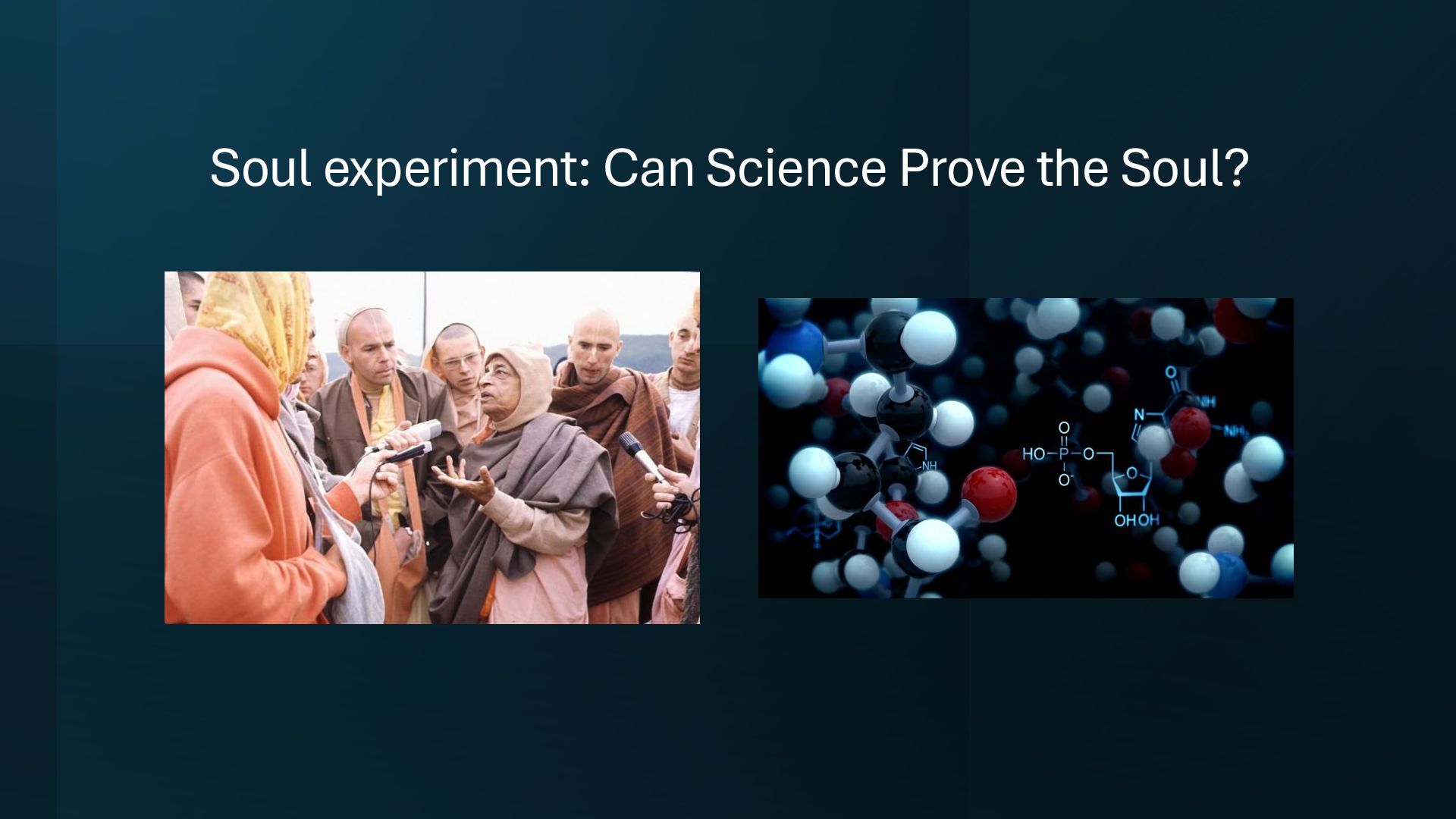 Soul experiment - Speaker Deck