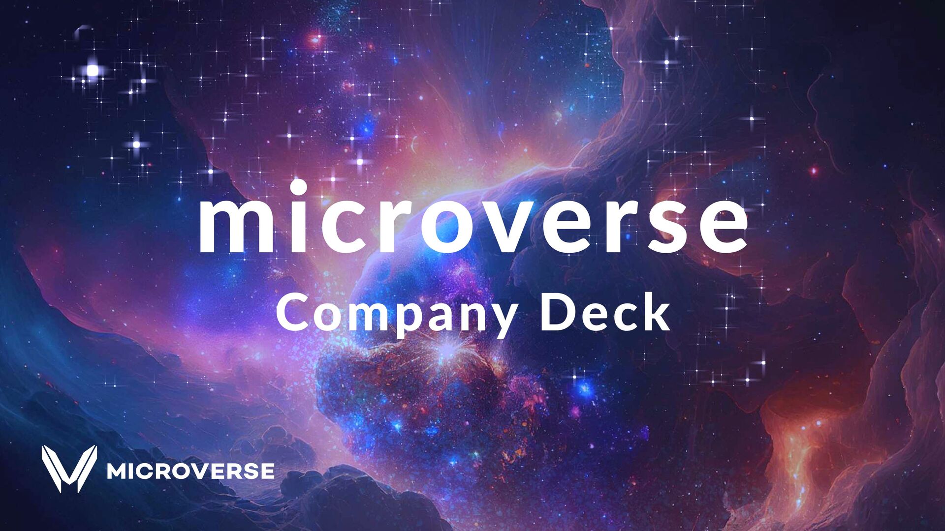 microverse_companydeck - Speaker Deck