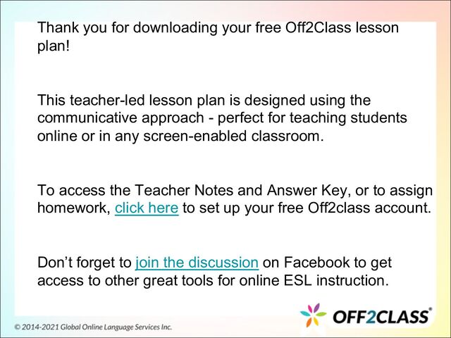 An Introductory ESL Lesson Plan On Object Pronouns - Speaker Deck