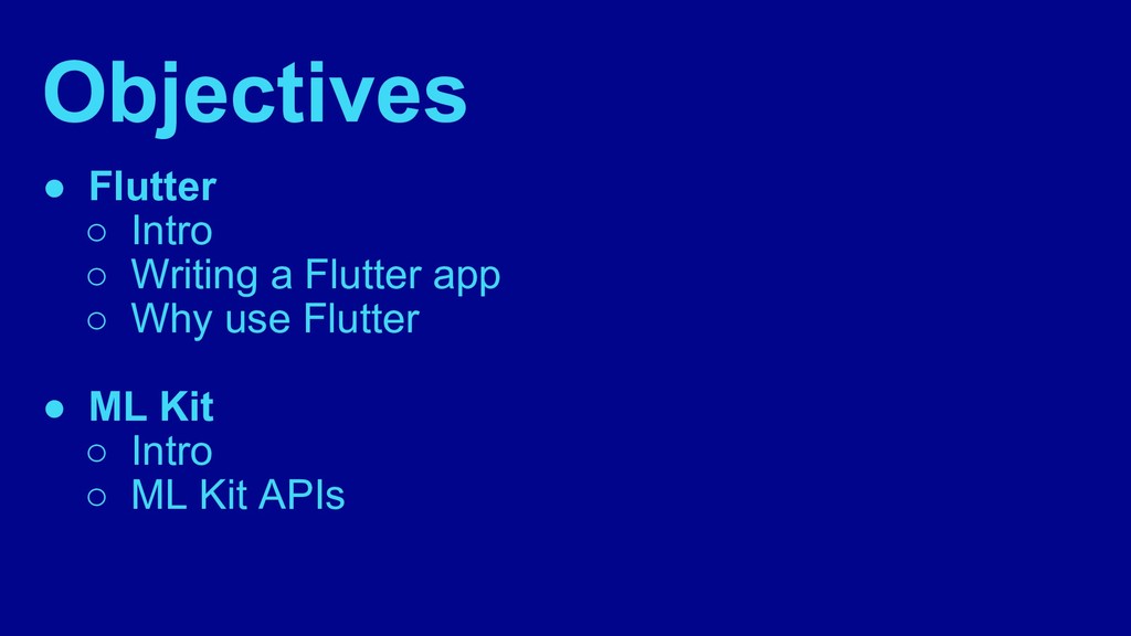 Flutter + MLKit: Building smart cross-platform applications - Speaker Deck