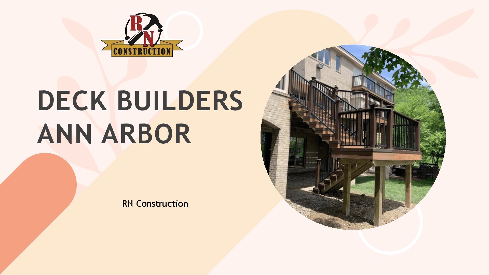 Deck Builders Ann Arbor - Speaker Deck