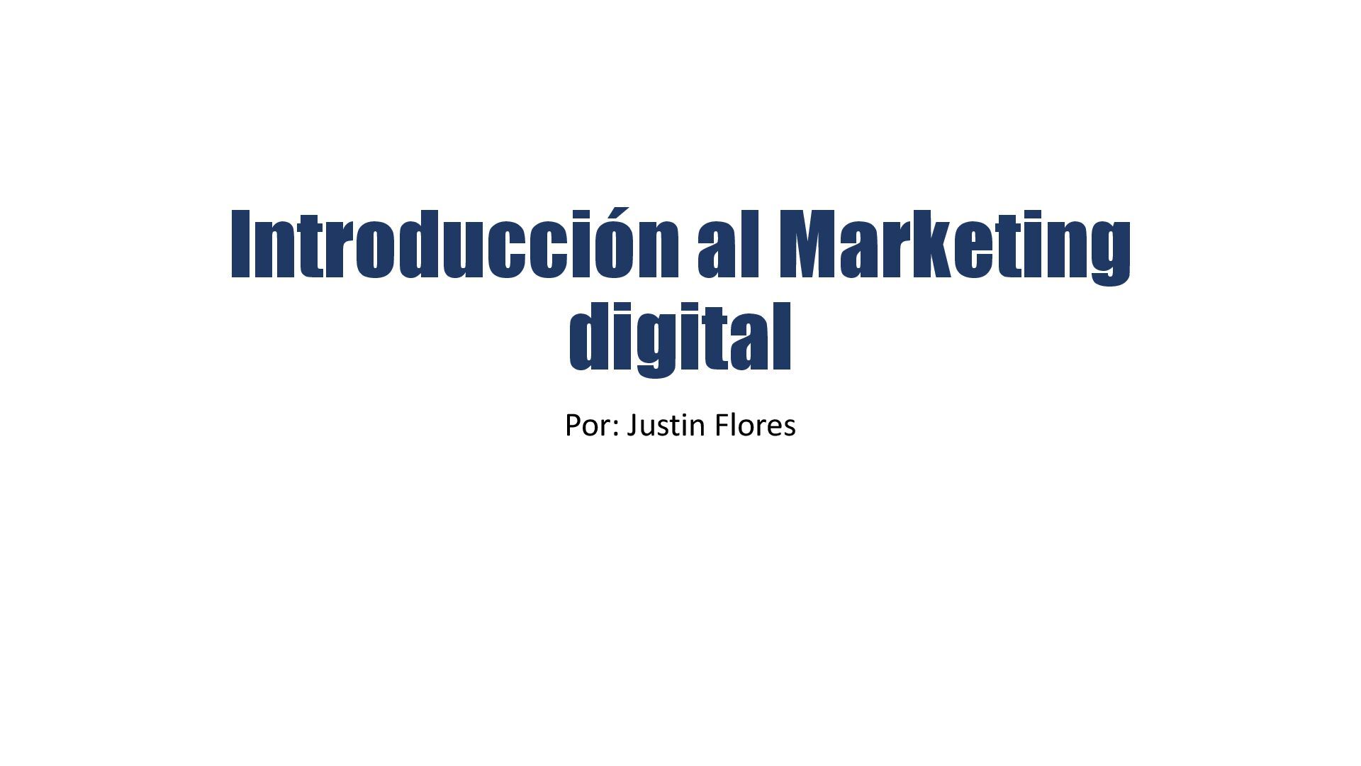 Materiales para marketing digital - Speaker Deck