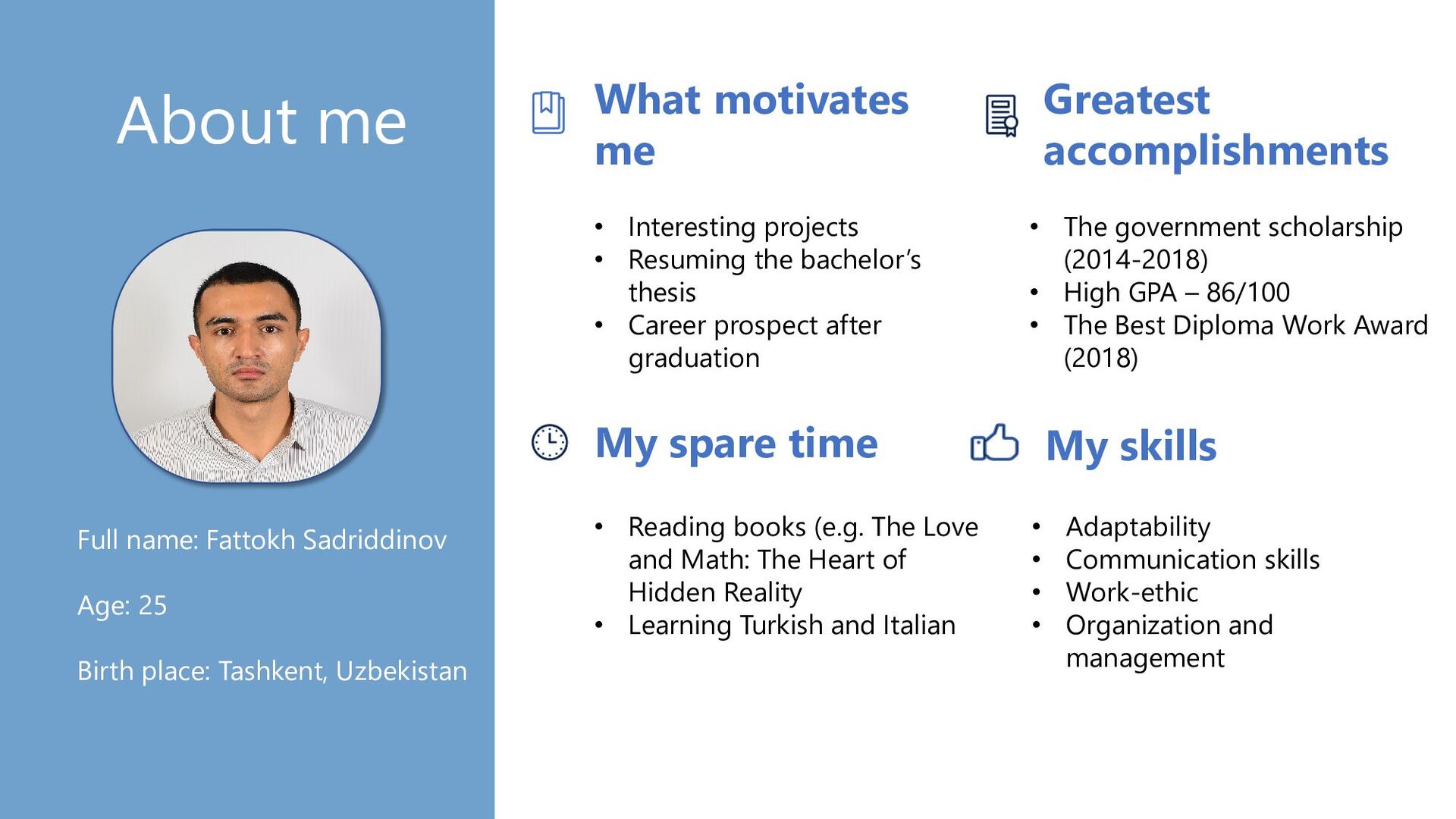 SSIs interview presentation - Speaker Deck