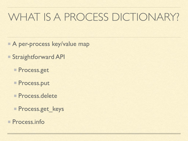 Let's Talk Process Dictionary - Speaker Deck