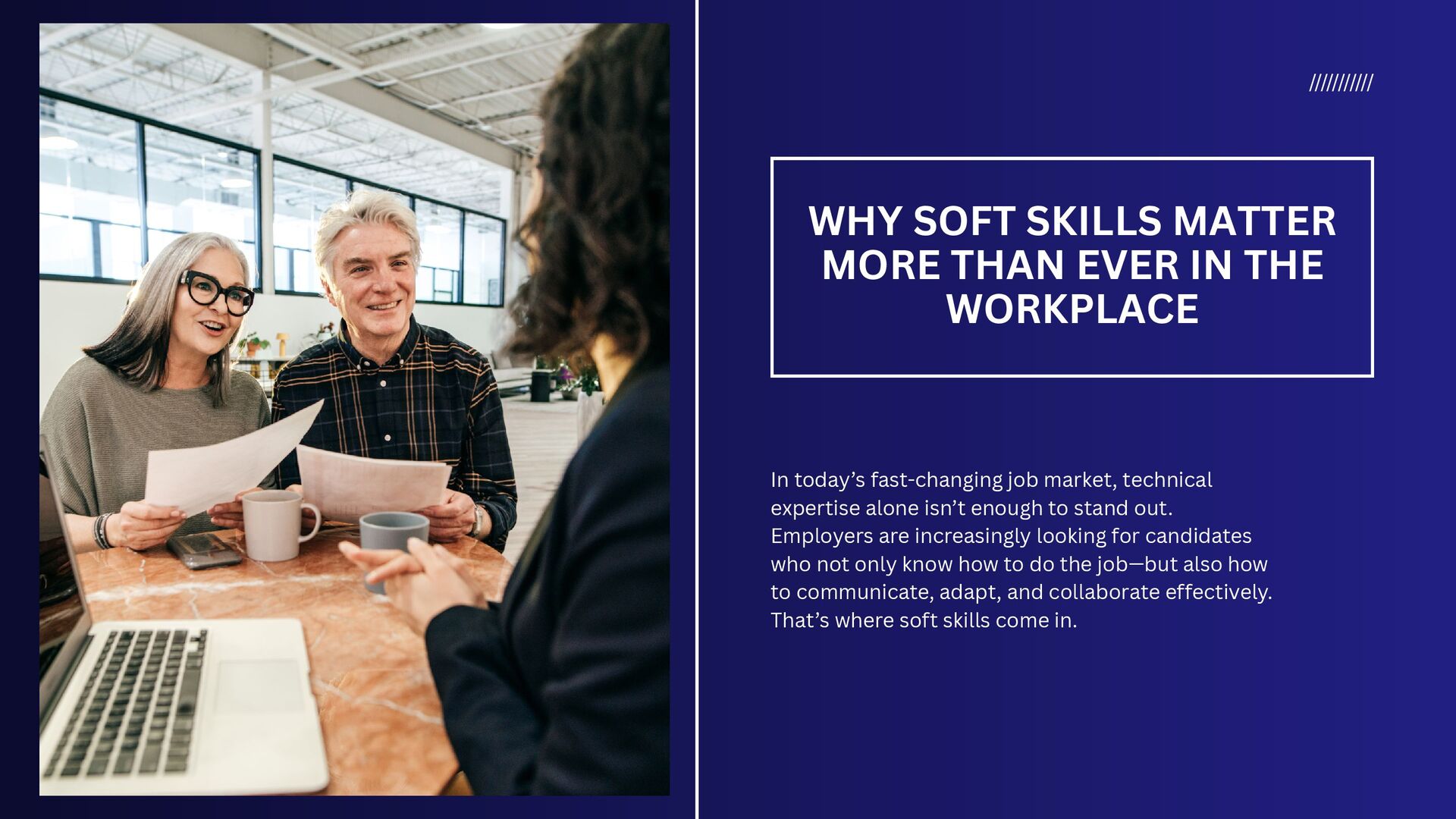 Why Soft Skills Matter More Than Ever in the Workplace - Speaker Deck