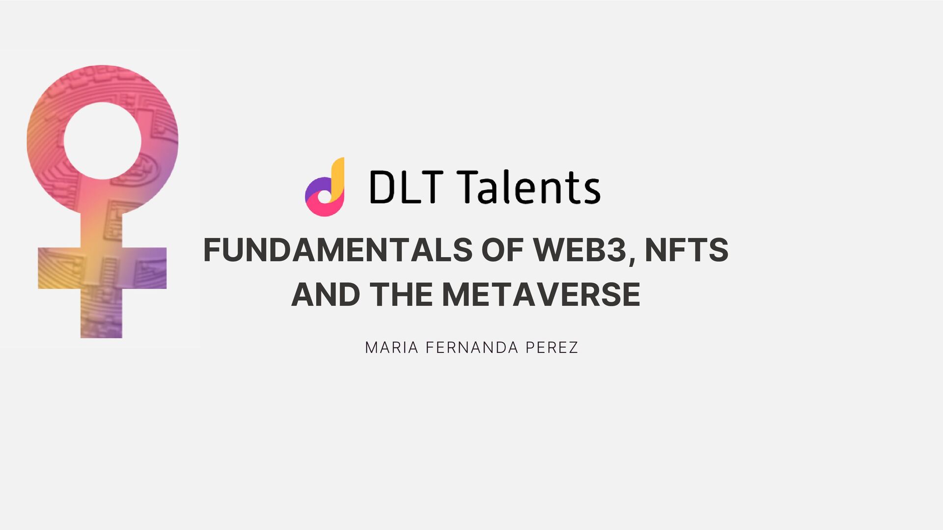 FUNDAMENTALS OF WEB3.0, NFTS AND THE METAVERSE - Speaker Deck