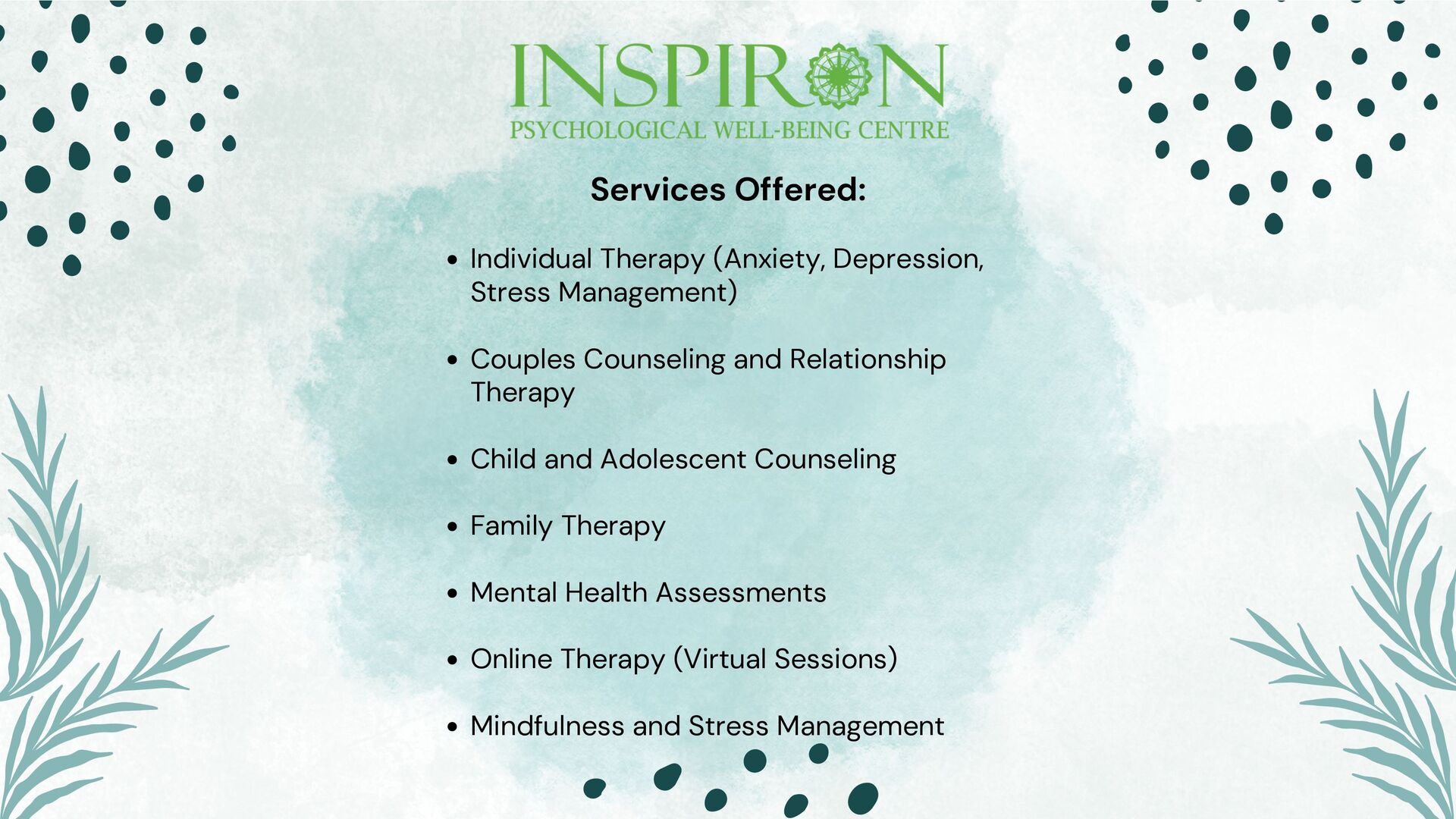 Looking for expert psychological support in Indiranagar? Inspiron offers top-tier counseling and ...