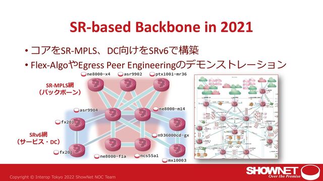 ShowNetで見るSegment Routingの進化とこれから L2/L3-スタジオ - Speaker Deck