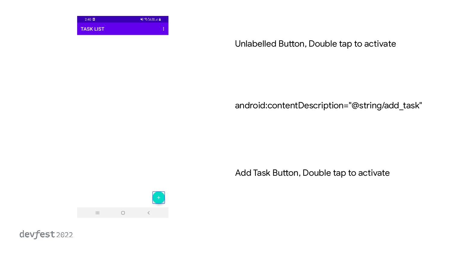 Introducing Accessibility to Android Apps - Speaker Deck
