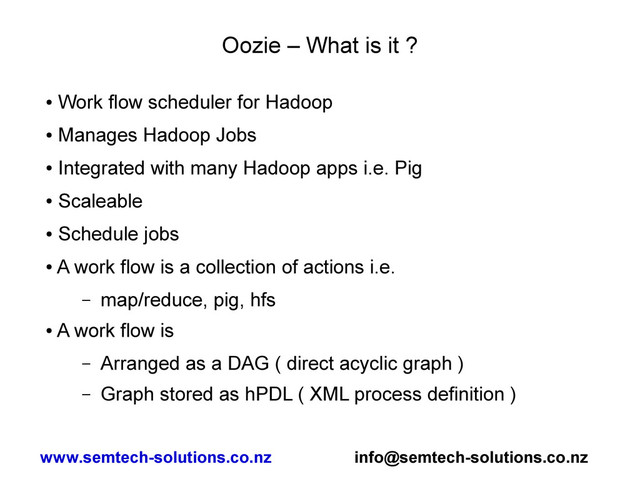 An Introduction to Apache Oozie - Speaker Deck
