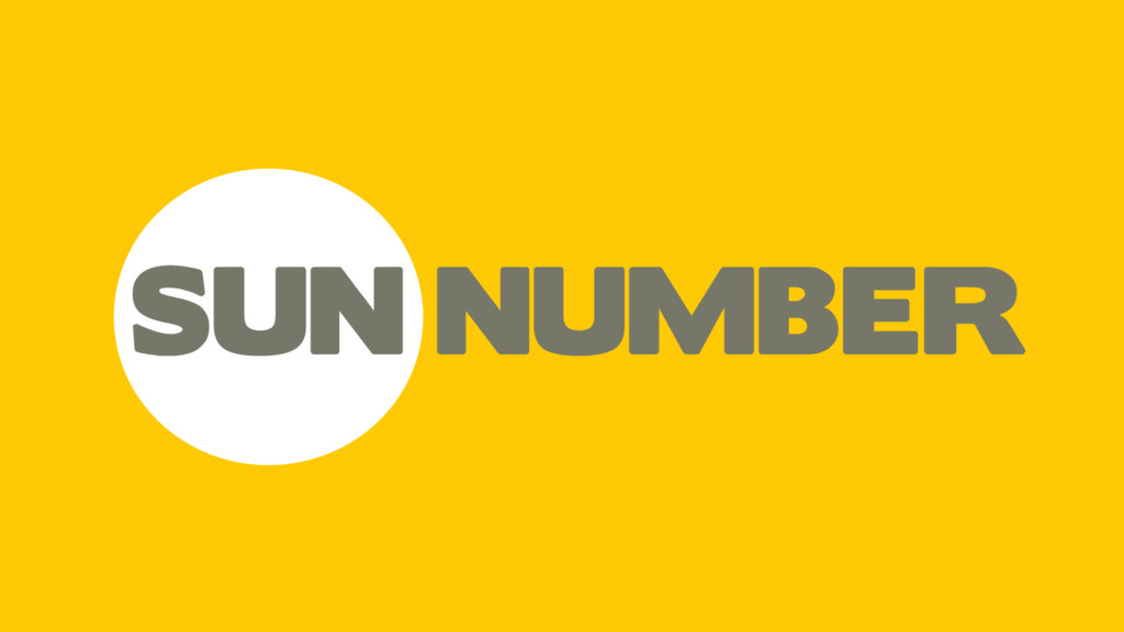 Sun Number - Speaker Deck