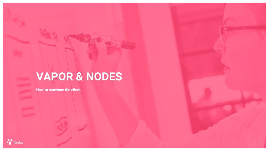 Vapor & Nodes - Using Vapor in production (ServerSide.swift) - Speaker Deck