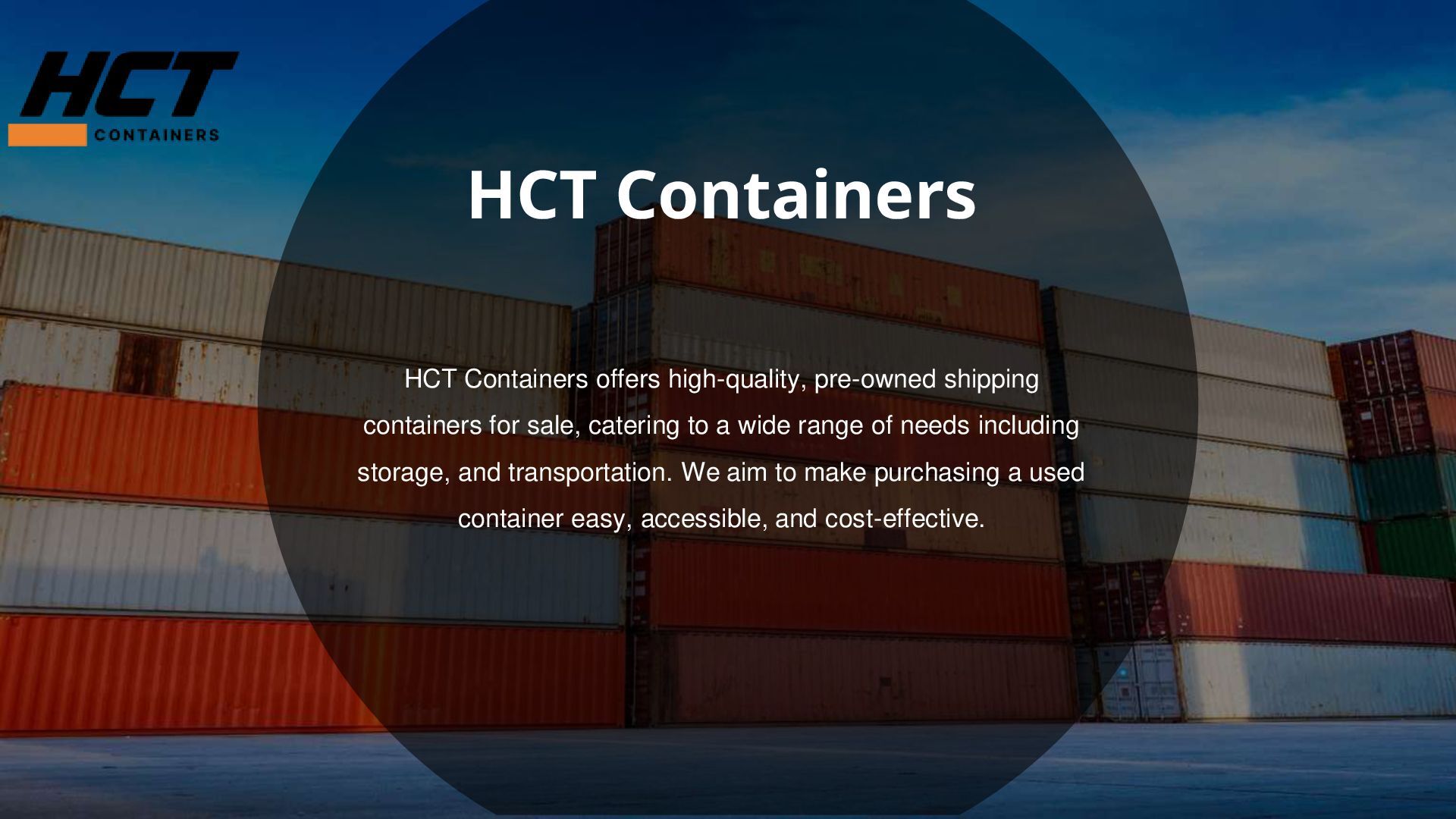 HCT Containers - Speaker Deck