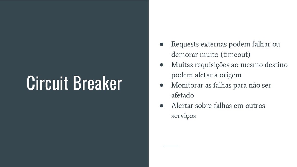 Resiliência com Circuit Breaker usando Redis - Speaker Deck