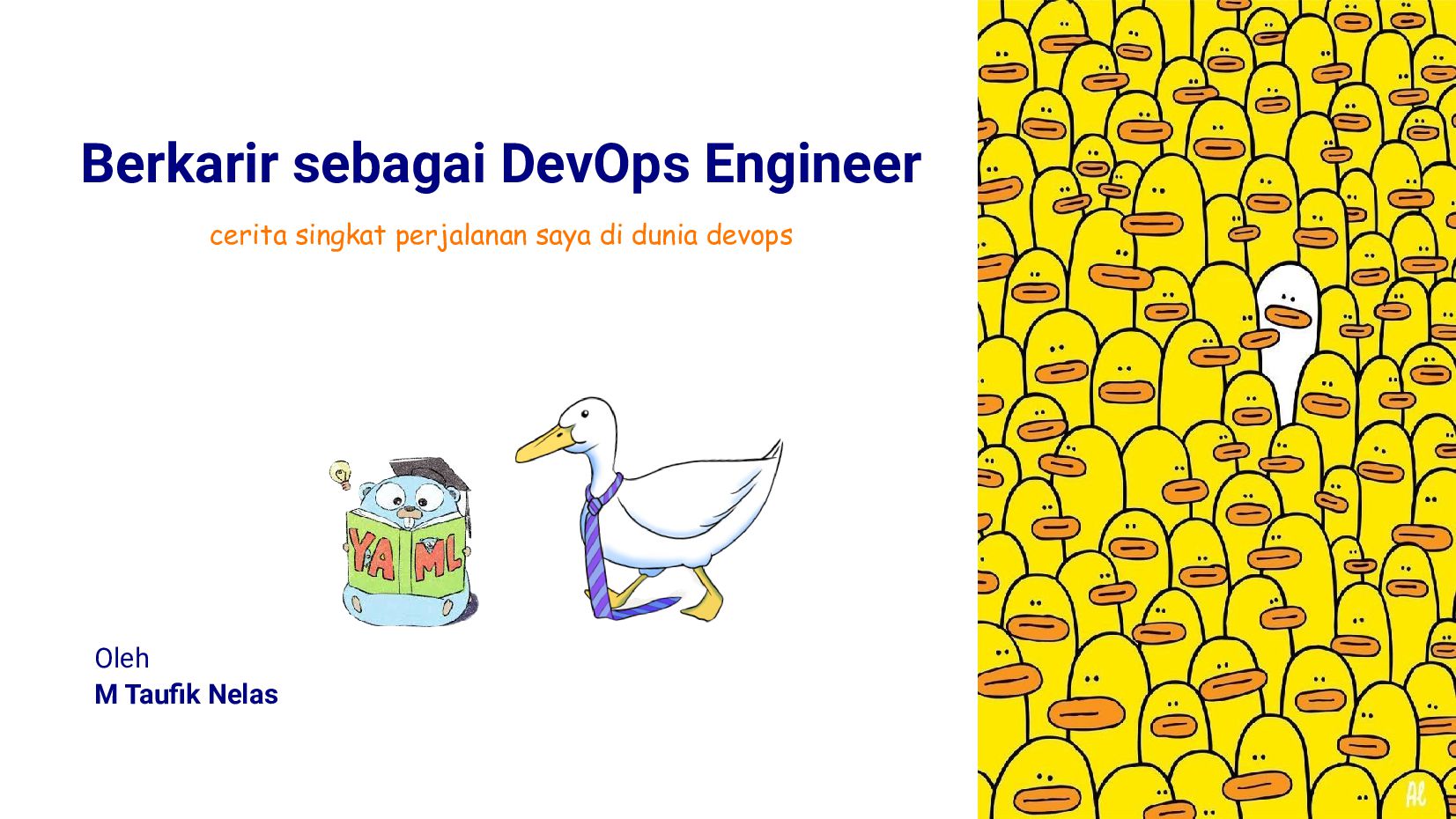 Berkarir sebagai DevOps Engineer - Speaker Deck