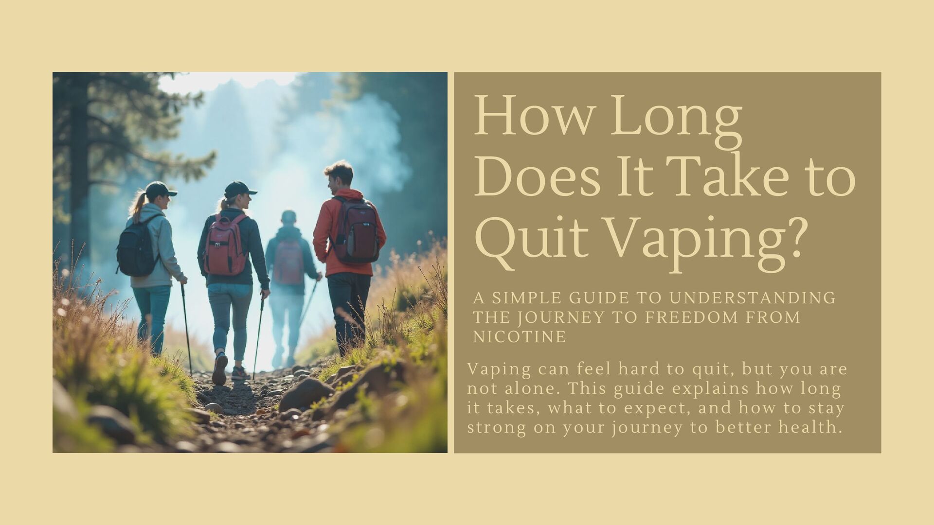 How Long Does It Take to Quit Vaping - Speaker Deck