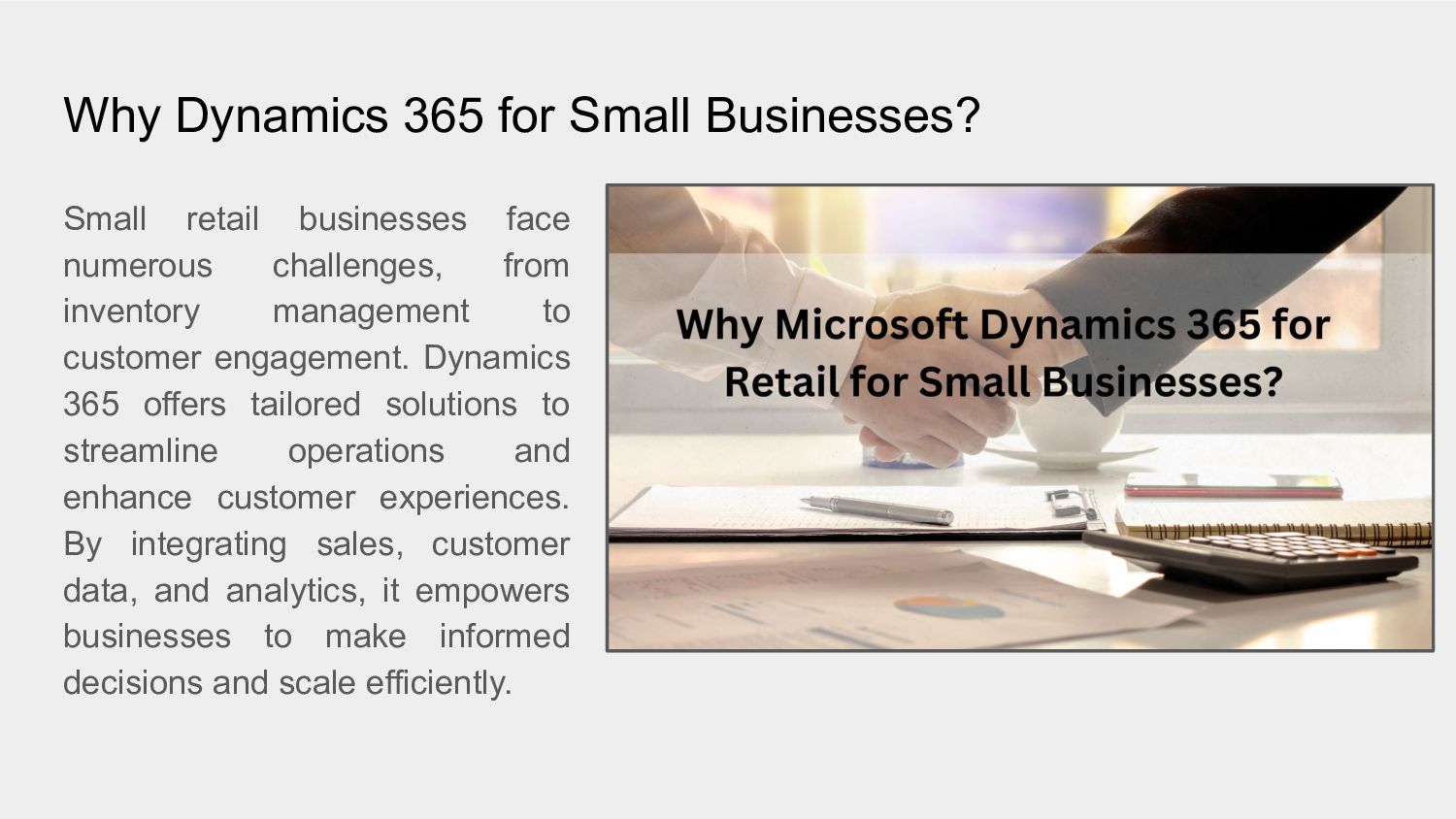 Boosting Customer Engagement with Microsoft Dynamics 365 for Retail in ...