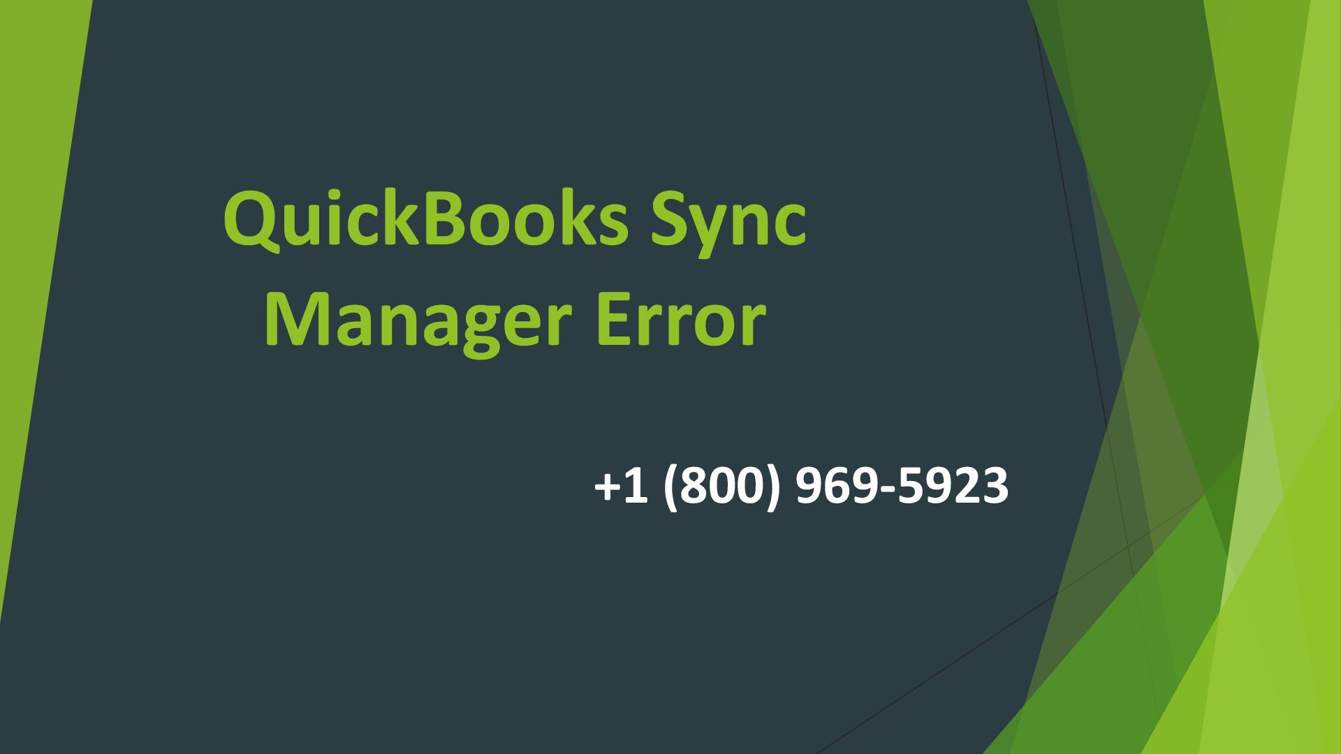 Fix QuickBooks Sync Manager Error Causes, Solutions, and Prevention Tips 2025 - Speaker Deck
