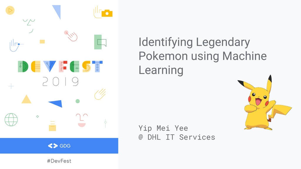 Identifying Legendary Pokemon using Machine Learning - Speaker Deck