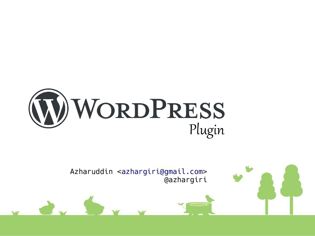 membuat-plugin-wordpress.pdf - Speaker Deck